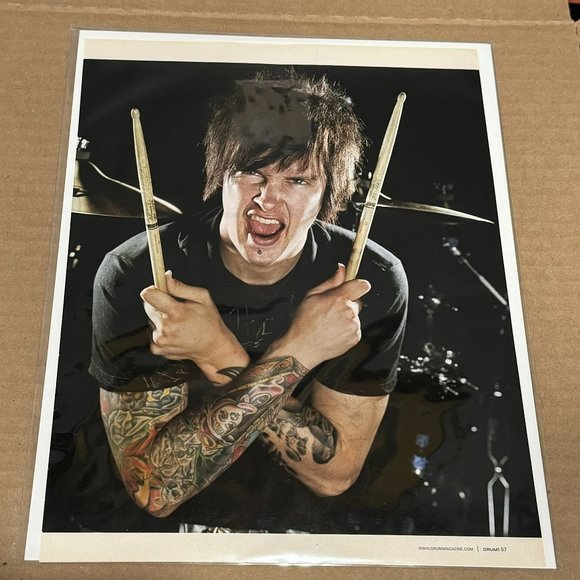 OS | Art | Jimmy The Rev Sullivan Of Avenged Sevenfold Music Print Ad ...